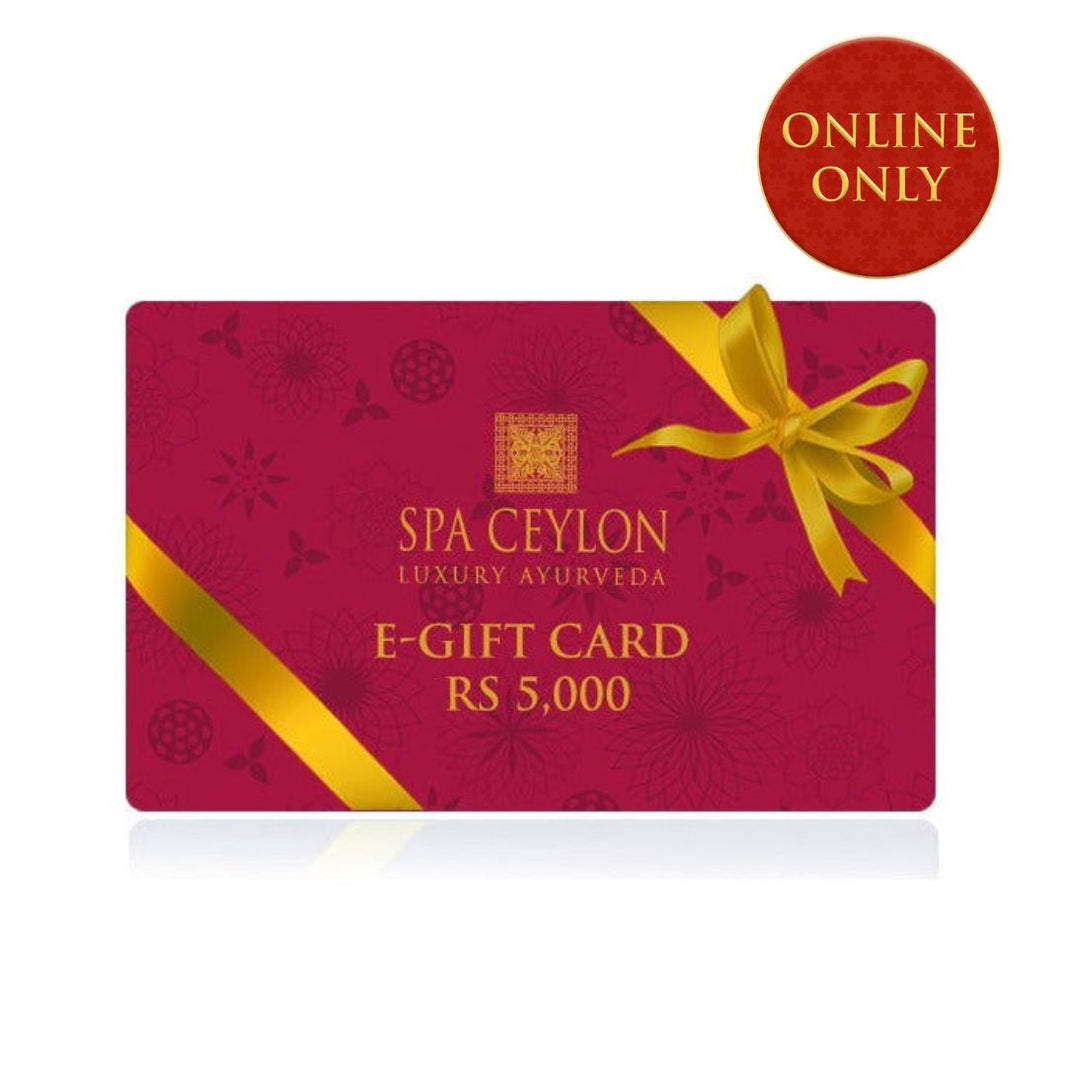 E-Gift Cards - Gifting – Spa Ceylon Sri Lanka