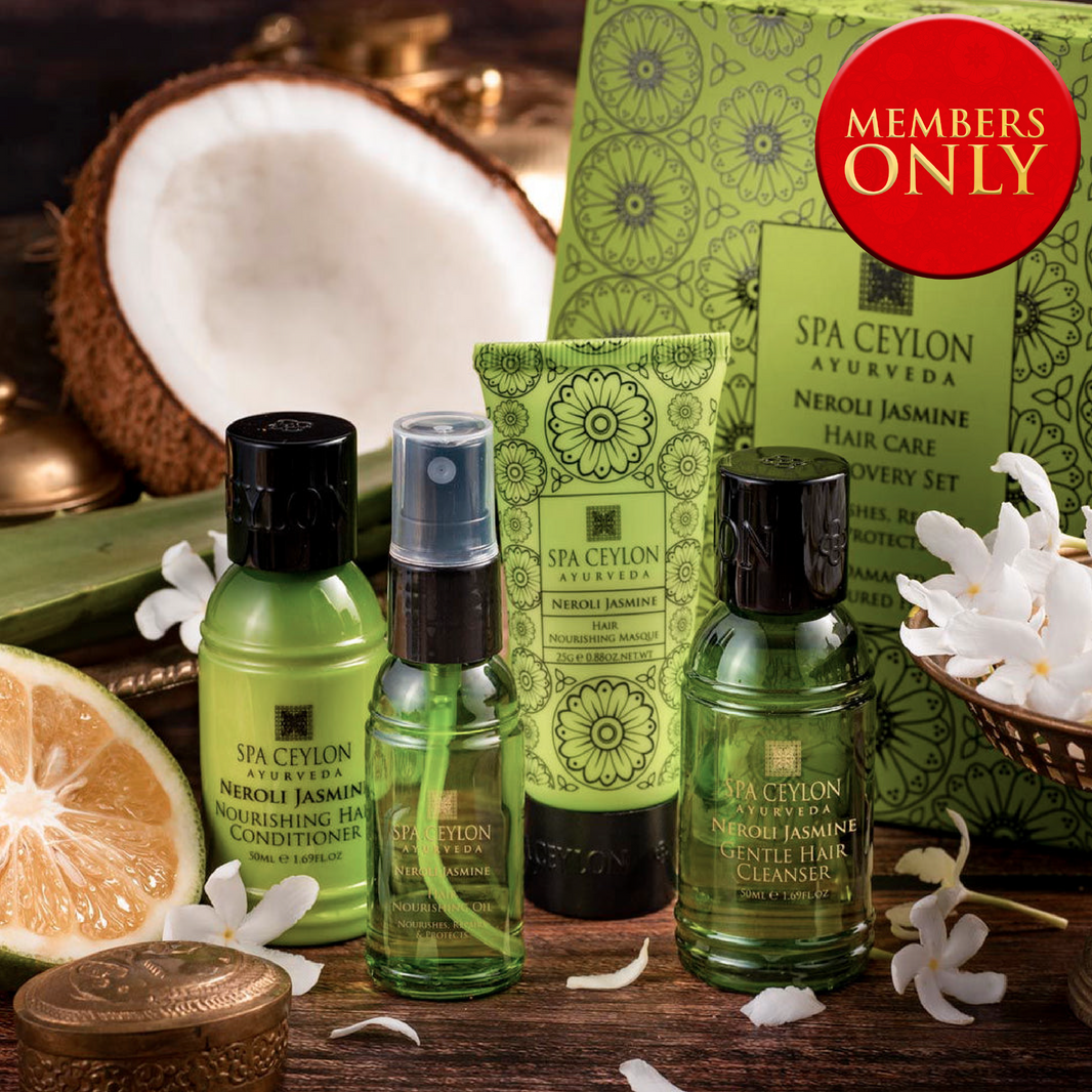 Hair Care Discovery Set - Hair Wellness – Spa Ceylon Sri Lanka