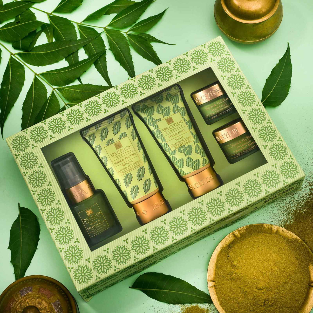 Neem & Wintergreen - Anti-Blemish Spot Treatment Set – Spa Ceylon Sri Lanka