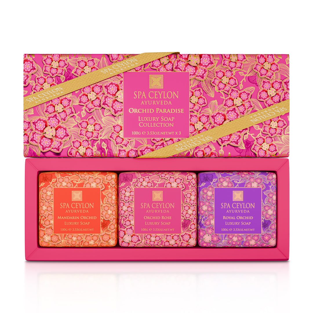 Orchid Paradise - Luxury Soap Collection - 100g – Spa Ceylon Sri Lanka