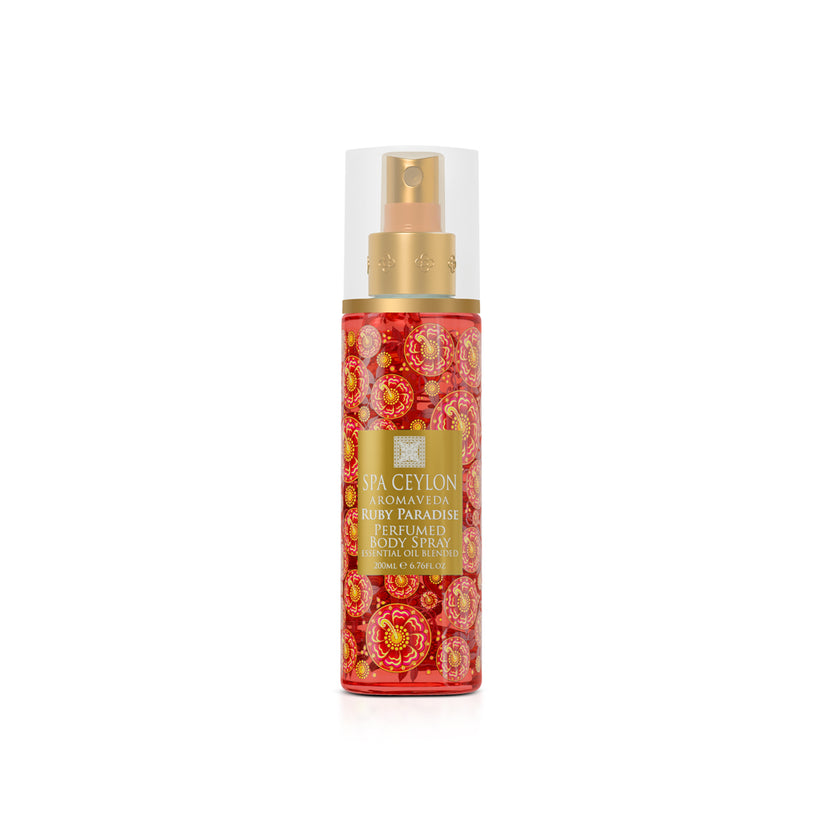 Ruby Paradise - Body Spray 200ml – Spa Ceylon Sri Lanka