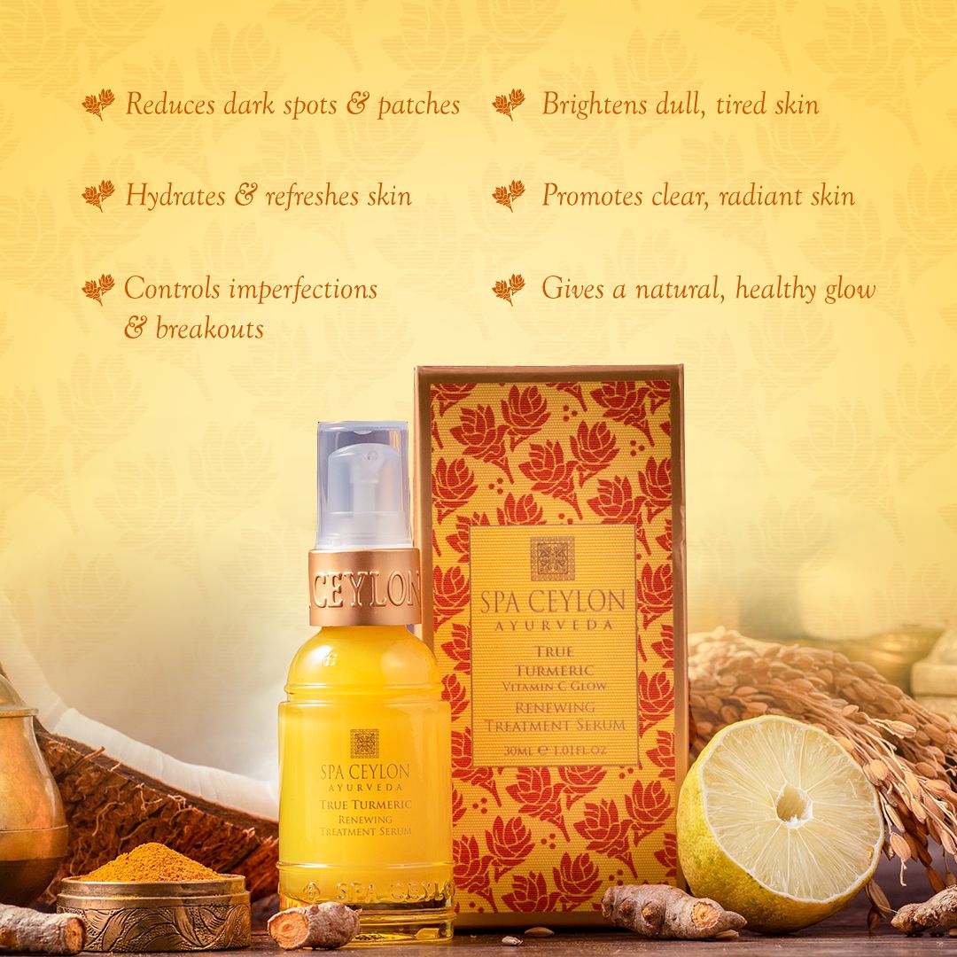 True Turmeric - Vitamin C Glow - Renewing Treatment Serum 30ml – Spa ...