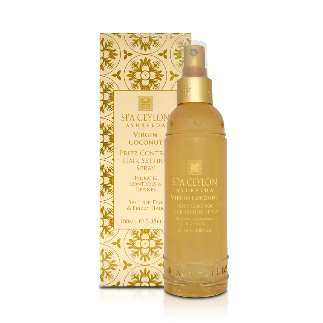 Virgin Coconut - Frizz Control Hair Setting Spray 100ml – Spa Ceylon ...