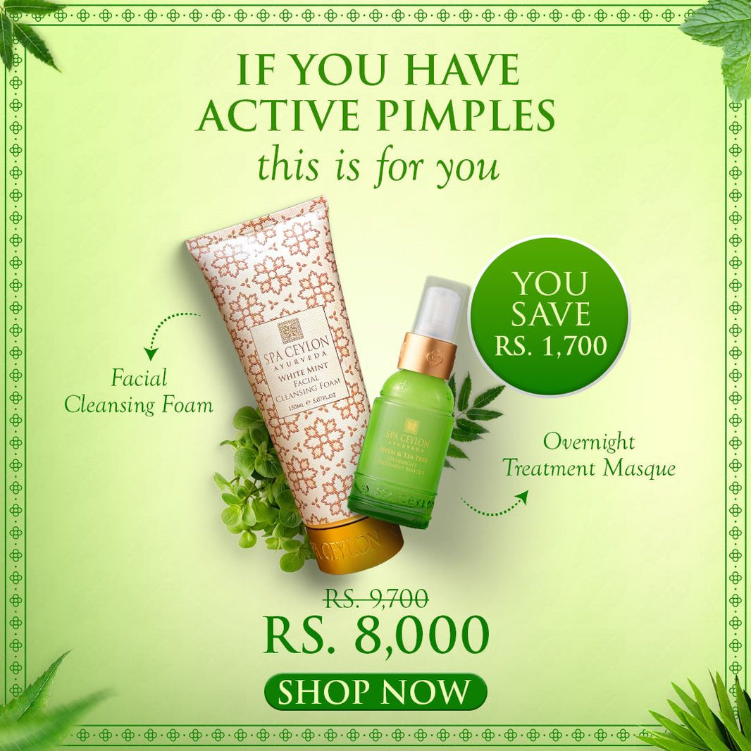 Ayurvedic Remedies for Oily Skin | Neem & Tea Tree by Spa Ceylon – Spa ...